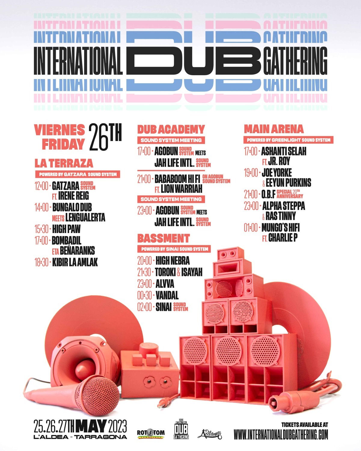Programación - International Dub Gathering